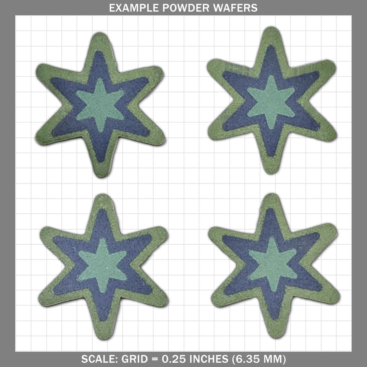 Nested Six Pointed Stars – Fusing Factory