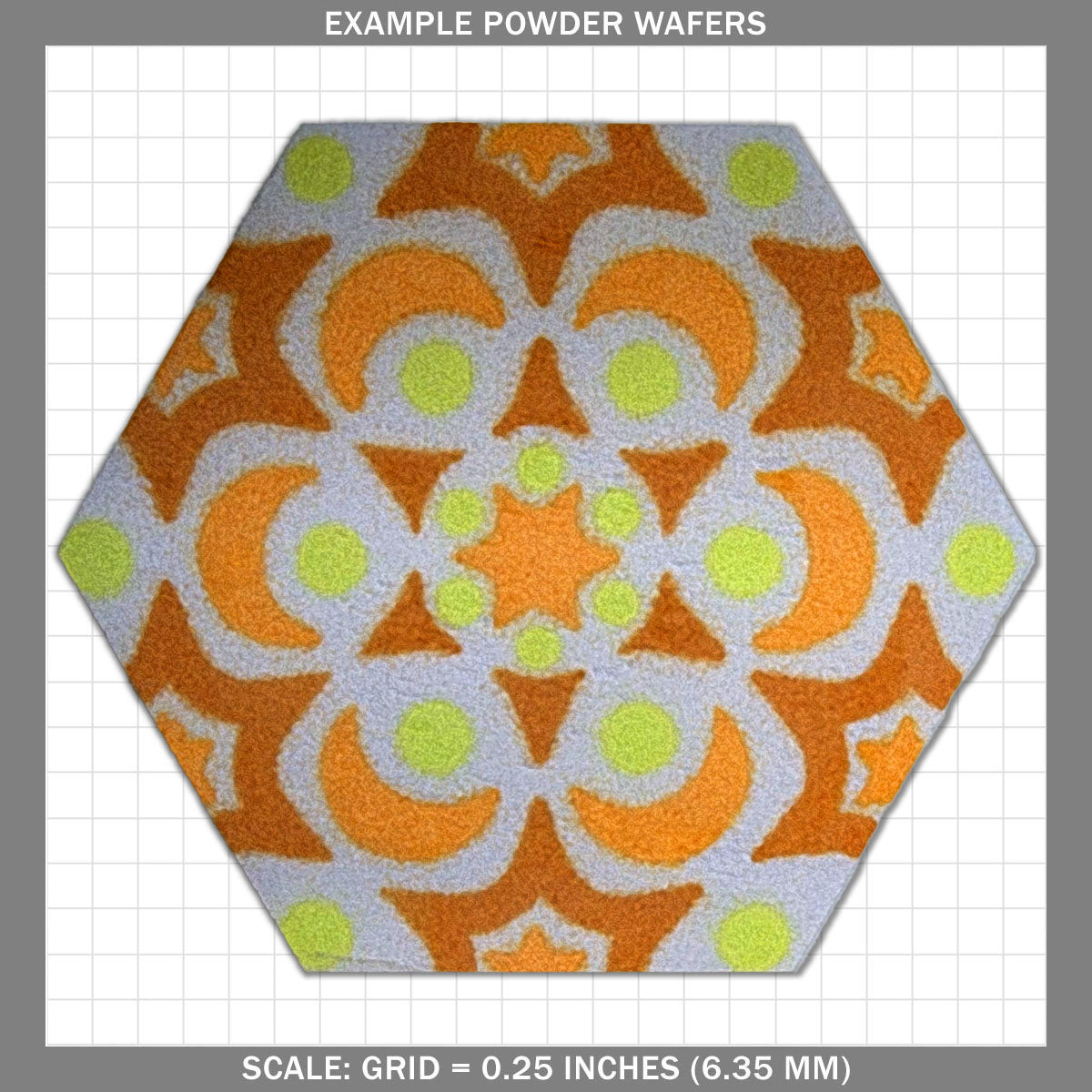 Hexagon Tile No. 1 (3 color) – Fusing Factory