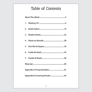 Fused Glass Stack Construction – Fusing Factory